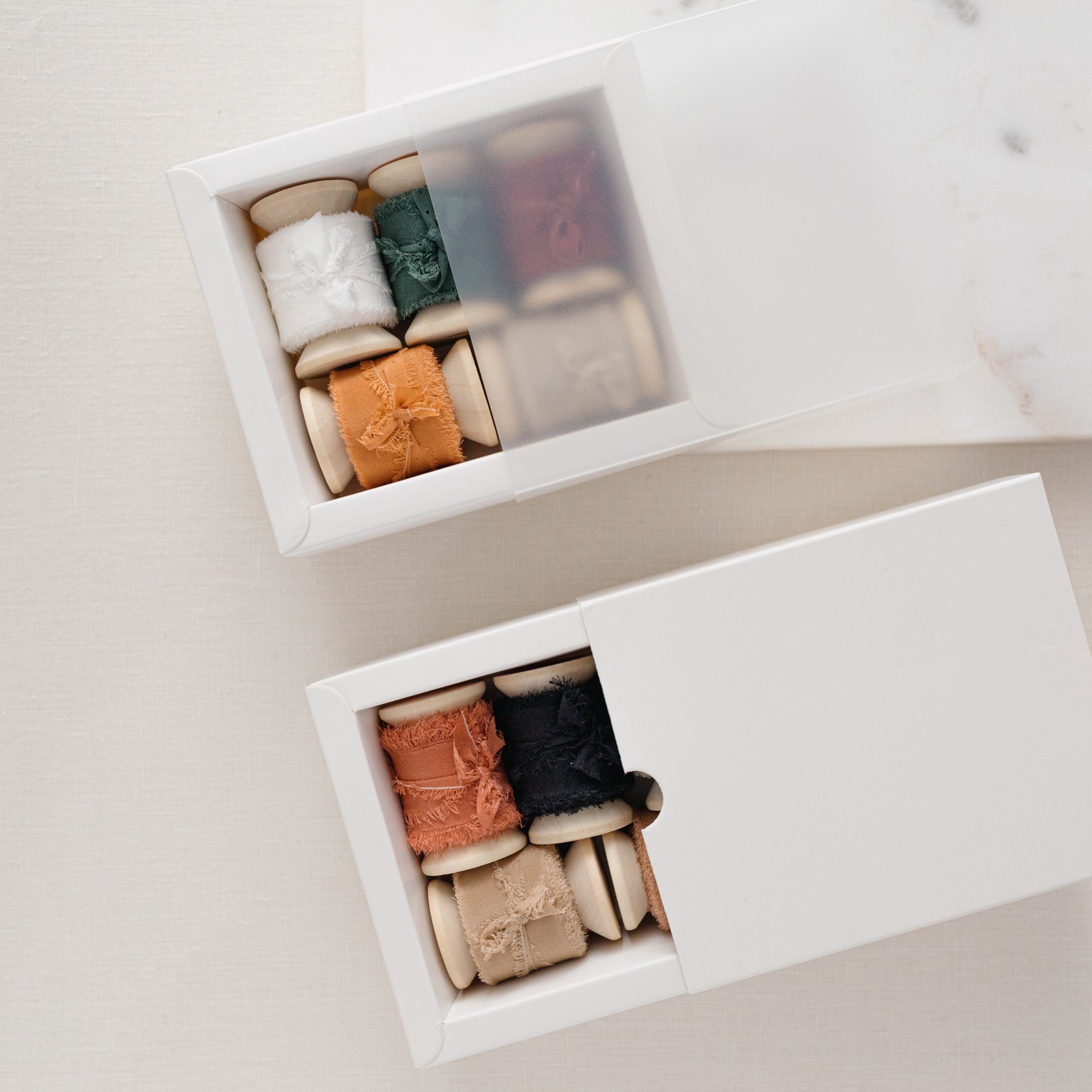 Christmas Box – Silk Ribbon & Spool – kethstudio