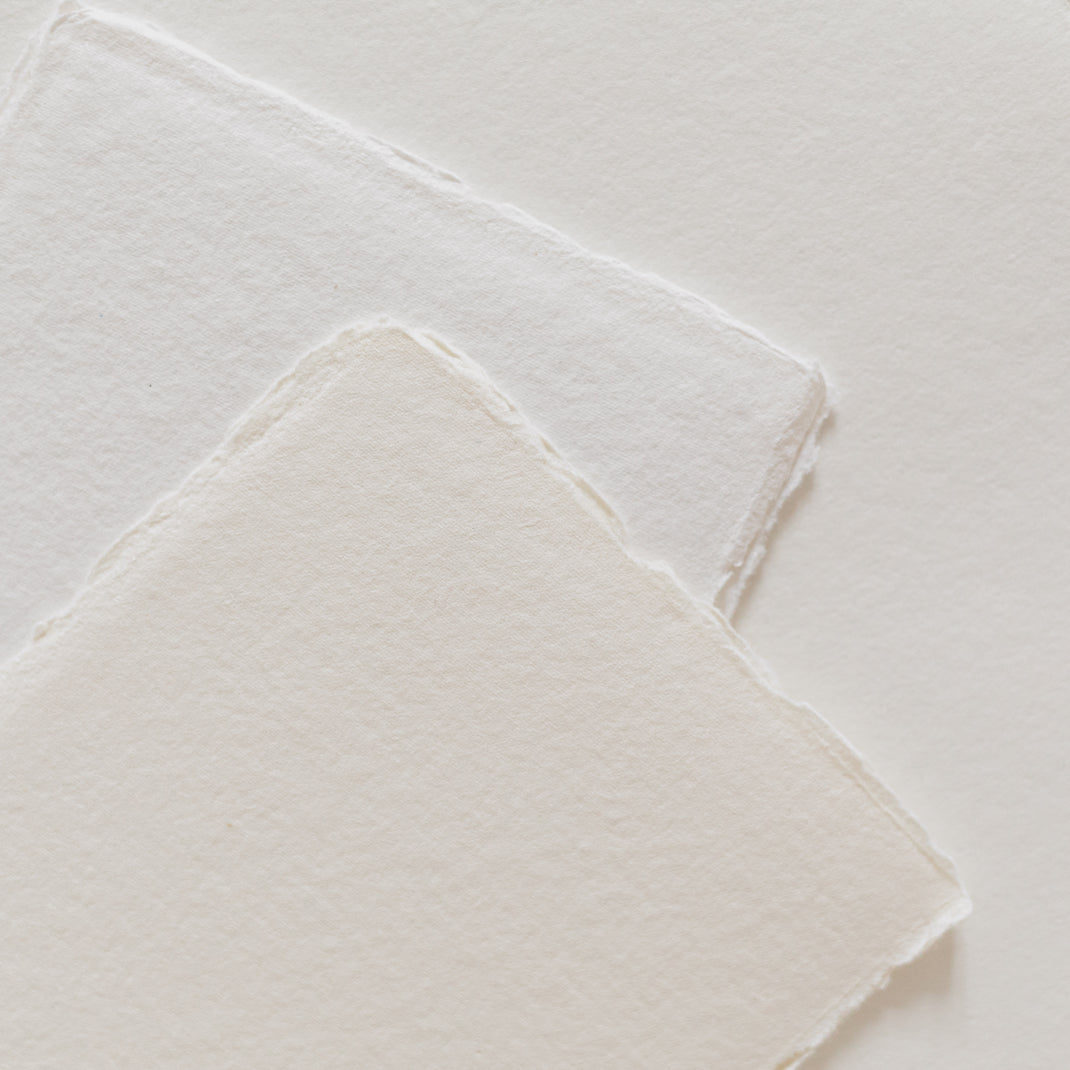 Menus – Cream Handmade Paper – kethstudio
