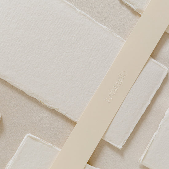 Menus – Cream Handmade Paper – kethstudio