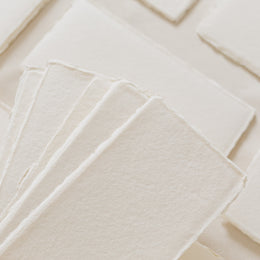 Menus – Cream Handmade Paper – kethstudio