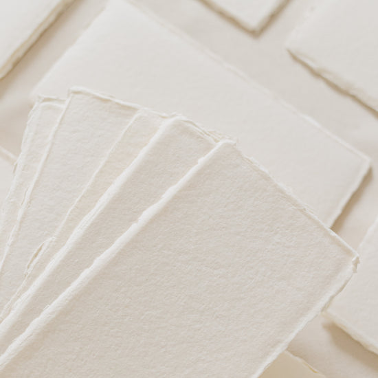 Menus – Cream Handmade Paper – kethstudio